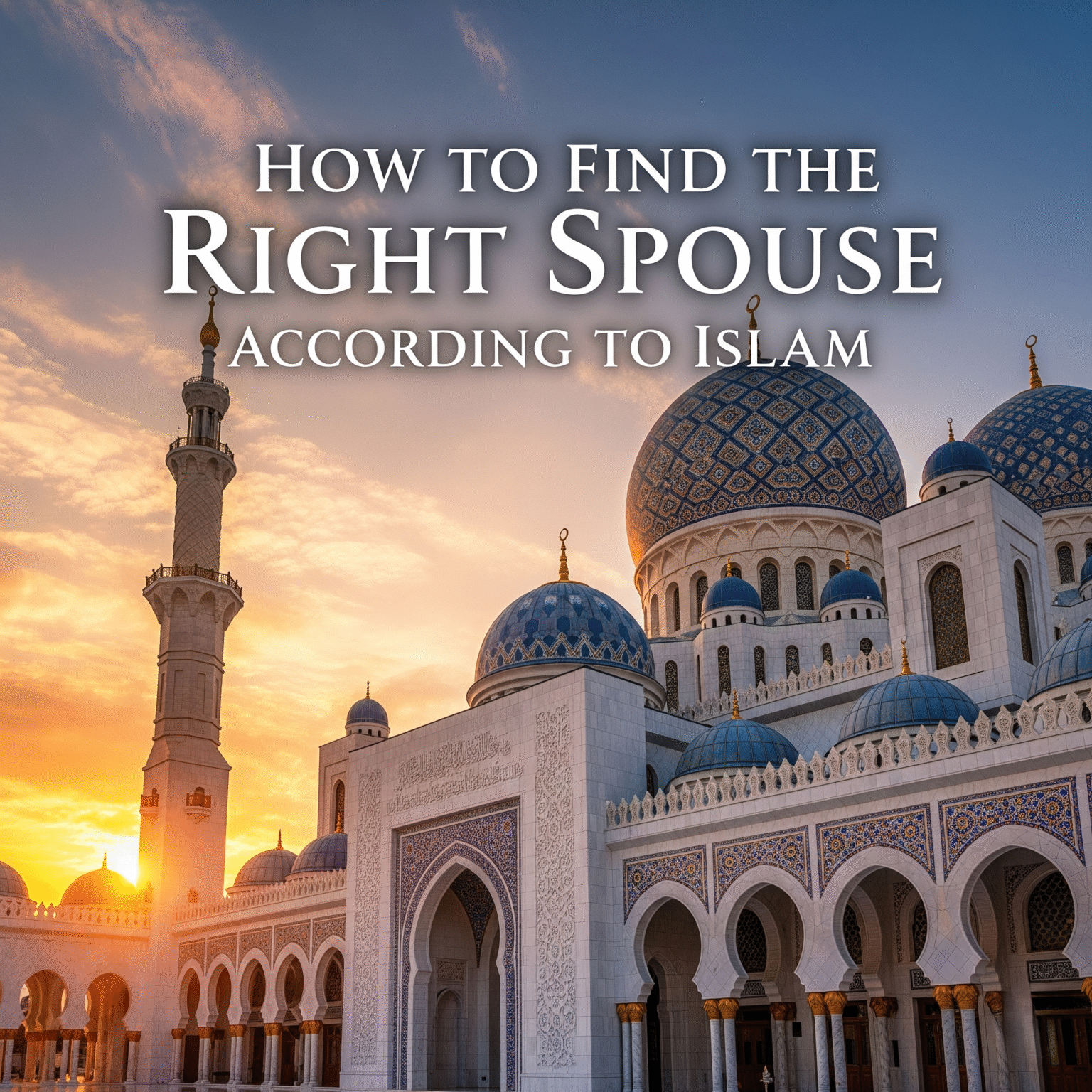 How to Find the Right Spouse According to Islam - كنوز العلم